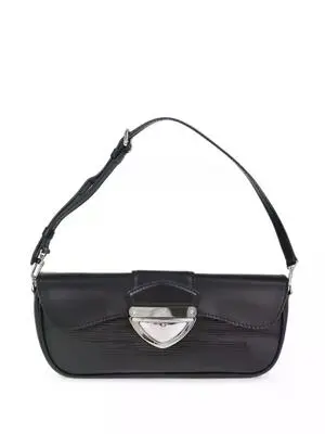 LOUIS VUITTON Epi Pochette Montaigne Leather Shoulder Bag - Black
