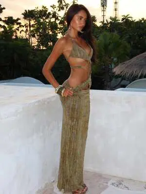OUTCAST Slacia Maxi Dress Khaki