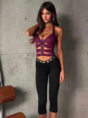 OUTCAST Azul Capri Pant