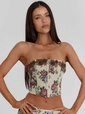 OUTCAST Deirdre Corset Top
