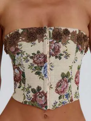 OUTCAST Deirdre Corset Top