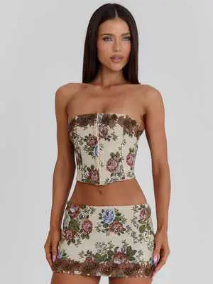 OUTCAST Deirdre Corset Top