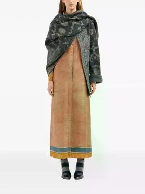 PIERRE-LOUIS MASCIA Pancake Floral-pattern Cape