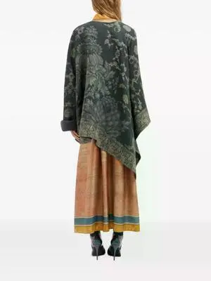 PIERRE-LOUIS MASCIA Pancake Floral-pattern Cape