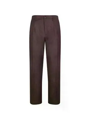 Canali Pleated Tailored Trousers