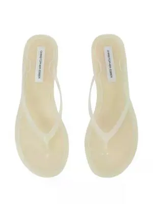 Christopher Esber Jo Flip Flops - White
