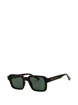 PRIVE REVAUX Fit Check Rectangle-frame Sunglasses