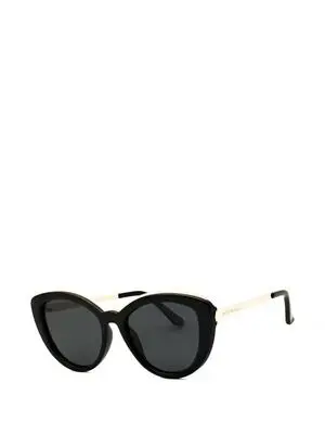 PRIVE REVAUX Sunset Place/s Cat-eye Frame Sunglasses - Black