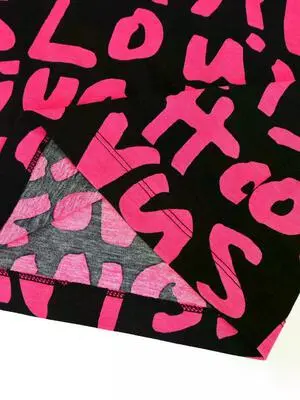 LOUIS VUITTON Graffiti-print T-shirt
