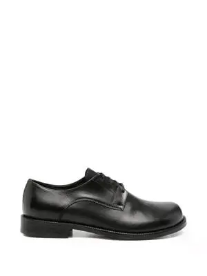 MORGILLO Lace-up Leather Derby Shoes