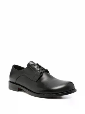 MORGILLO Lace-up Leather Derby Shoes