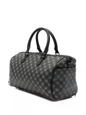SPRAYGROUND Check-print Shark-motif Tote Bag