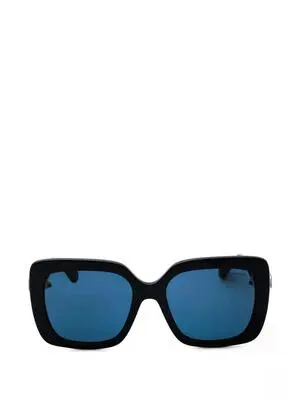 SWAROVSKI Crystal-embellished Square-frame Sunglasses - Black