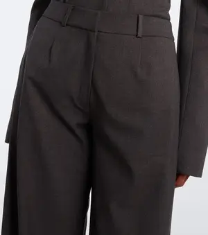 GEORGES HOBEIKA Mid-rise Straight Pants - Grey