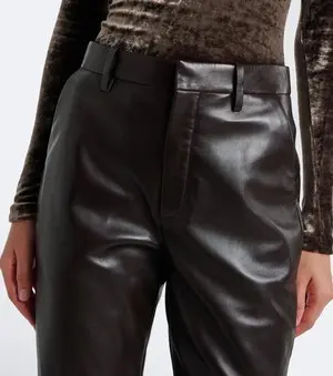 Ralph Lauren Leather Slim Pants