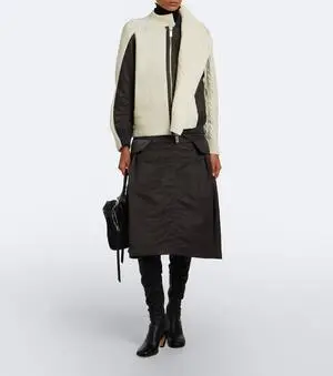 Sacai Paneled Wool Jacket
