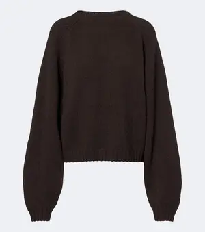 Khaite Simone Cashmere Sweater - Brown