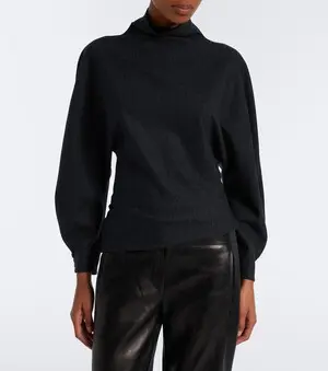 Khaite Harlow Wool And Cashmere Top