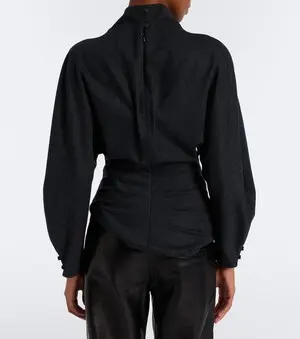 Khaite Harlow Wool And Cashmere Top