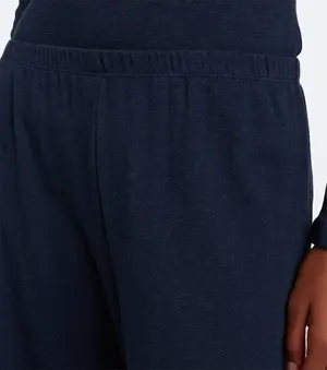 LESET Nando Cotton Wide-leg Pants