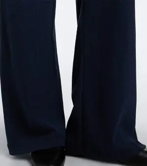 LESET Nando Cotton Wide-leg Pants