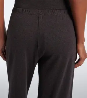 LESET Nando Cotton Wide-leg Pants - Grey
