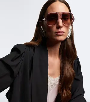 Chloé Salomé Oversized Sunglasses