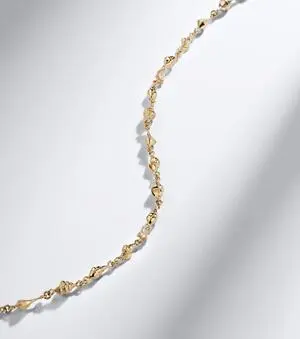 ANITA KO Shell The Yard 18kt Anklet With Diamonds