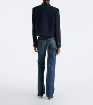 NILI LOTAN Roxane Faded Bootcut Jeans