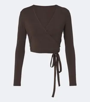 NORBA Jersey Wrap Top