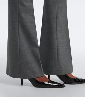 Blumarine Mid-rise Flared Pants