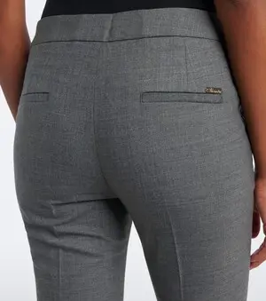 Blumarine Mid-rise Flared Pants