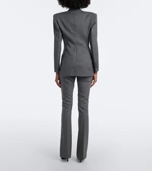 Blumarine Mid-rise Flared Pants