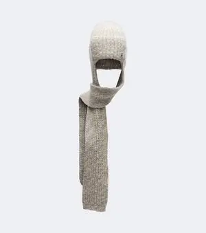 Bogner Suzanne Cotton And Wool-blend Hood - Grey