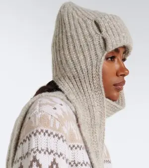 Bogner Suzanne Cotton And Wool-blend Hood