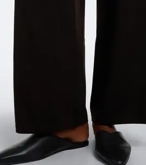 LESET James Wool Wide-leg Pants