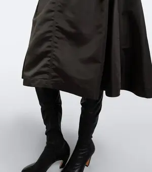 Sacai Twill Midi Skirt