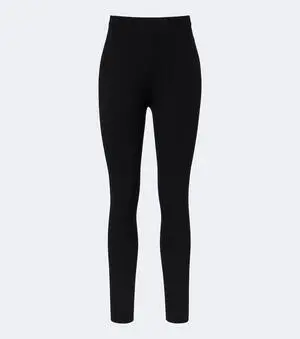 YVES SALOMON Wool And Cashmere-blend Ski Leggings - Black