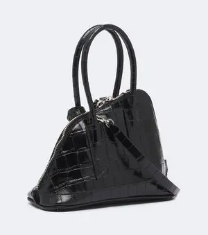 Attico Sant Ambroeus Mini Leather Top-handle Bag