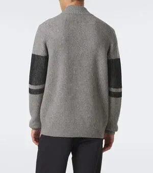 Bogner Loris Logo Yak Half-zip Sweater