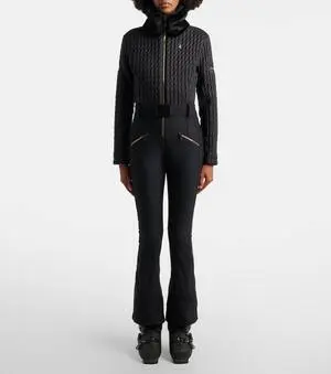 Toni Sailer Livette Teddy-trimmed Ski Suit
