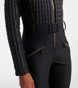 Toni Sailer Livette Teddy-trimmed Ski Suit