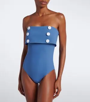 KARLA COLLETTO Strapless Swimsuit