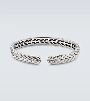 David Yurman Chevron Sterling Cuff Bracelet