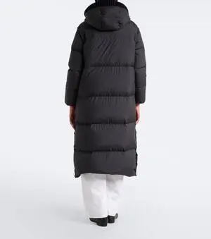 Moncler Ornement Tie-neck Down Coat