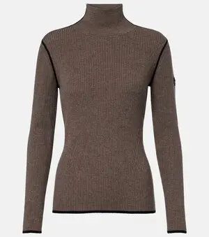 Toni Sailer Vinny Ribbed-knit Wool Ski Top