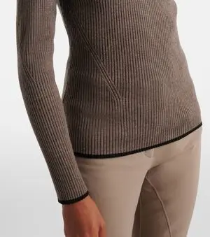Toni Sailer Vinny Ribbed-knit Wool Ski Top