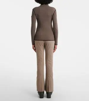 Toni Sailer Vinny Ribbed-knit Wool Ski Top