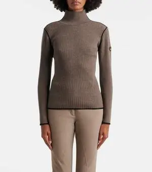 Toni Sailer Vinny Ribbed-knit Wool Ski Top