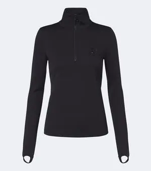 COURREGES Courrèges Logo Ski Top - Black
